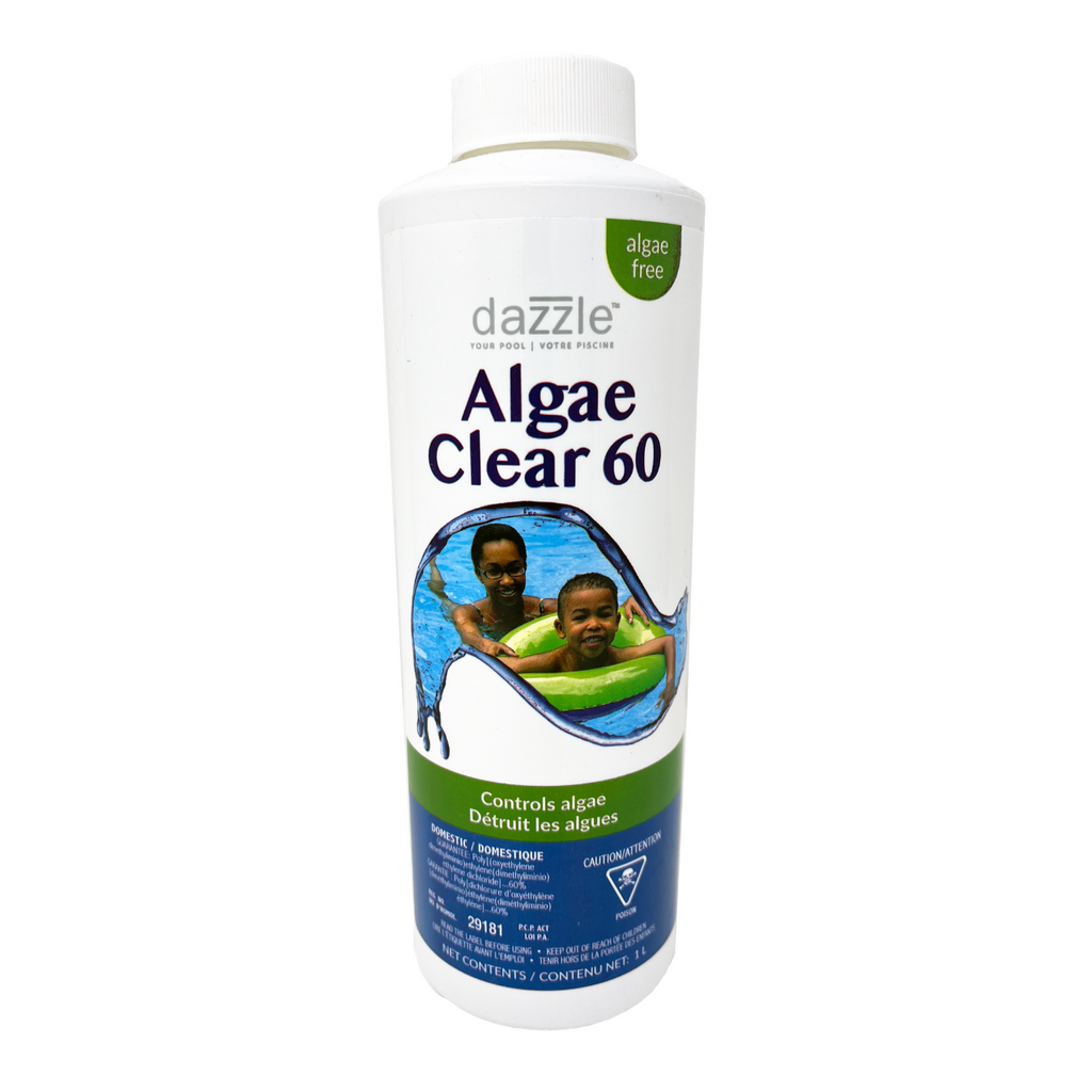 Dazzle™ Algae Clear 60 - Controls algae – Tub Supplies Canada